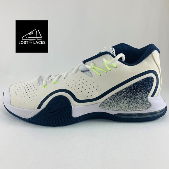 Nike | Shoes | Nike Court Tech Challenge 2 Navy Mens Us Size 3 New ...